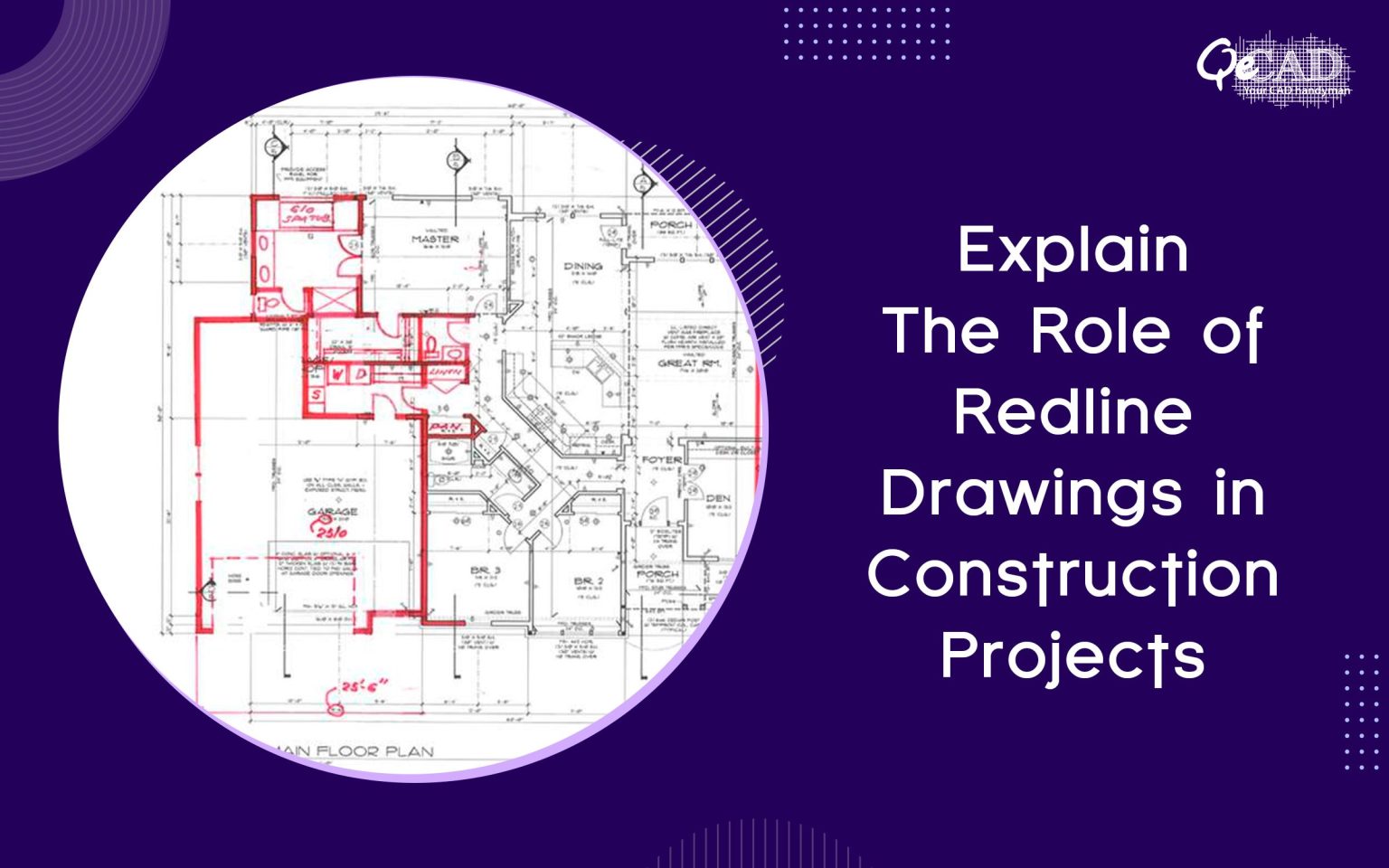 Explain The Role of Redline Drawings in Construction Projects